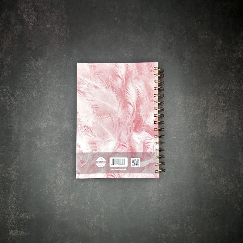 Con sus plumas te cubrirá - Libreta de anillas con tapa dura - Luciano ...